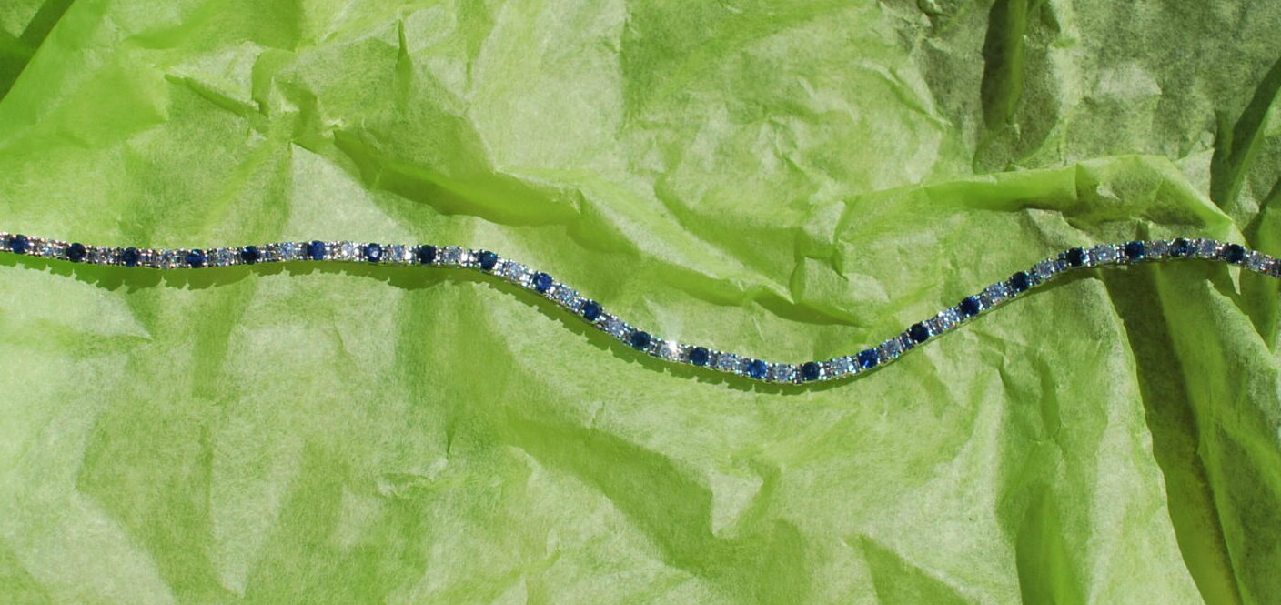 Sapphire and diamonds - Dan Doubet Jewelers